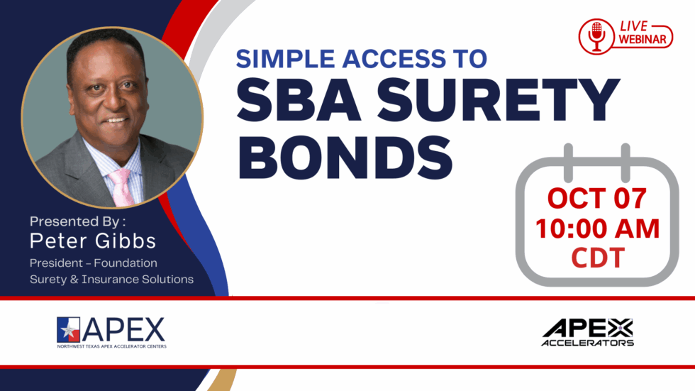Simple Access to SBA Surety Bonds - NWLA APEX | Government Contracting ...